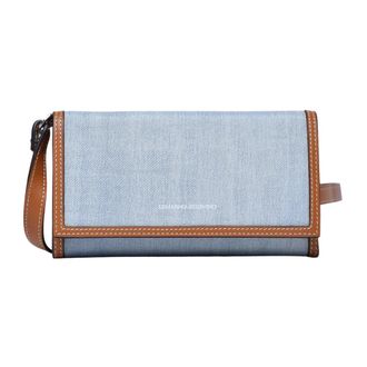 Ermanno Scervino Geldb&ouml;rse mit Schultergurt - - Bags - Damen - Blau - ONE SIZE