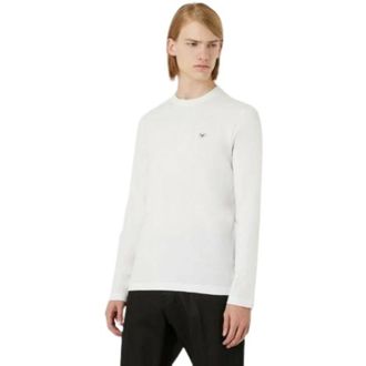 Emporio Armani Rundhals-Strickware - - Knitwear - Herren - Wei&szlig; - L