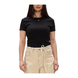 Tommy Jeans Damen, Oberteile, Schwarzk, XSGr&ouml;&szlig;e