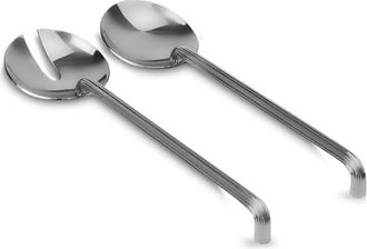 Sagaform Estelle Salatbesteck aus Edelstahl, 21,5cm, 5018427