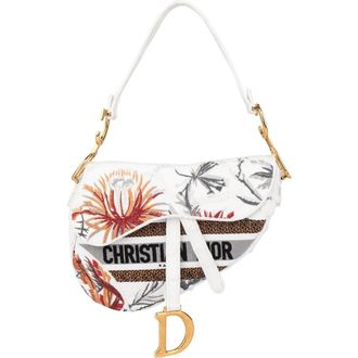 Dior Crossbody Bags - Christian Dior Limited Multicolor Floral Saddle Ha - Gr. unisize - in Bunt - für Damen