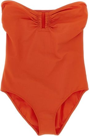 Eres Eres, Femme, Maillots de bain, Orange, Taille: 44 FR Cassiop&eacute;e Bustier One-piece