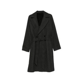 Tagliatore Hendricks N1024 G&uuml;rtelmantel - - Coats - Herren - Grau - M