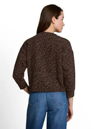 Tom Tailor Sweatshirt mit All-Over Print