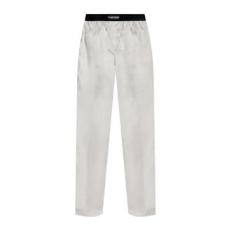 Tom Ford Seidenpyjamahose - - Nightwear & Lounge - Herren - Grau - XS