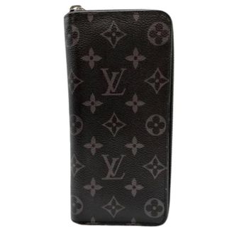 Louis Vuitton Portefeuille long Pre-owned (bi-pli) - Homme - Pre-owned - Noir - Taille: ONE Size