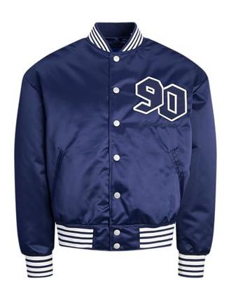 Jack & Jones Jormeadows Bomber Jacket, Ocean Cavern, S Hommes
