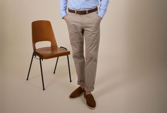 Bexley Jerry II - Pantalon homme beige clair fonc&eacute;