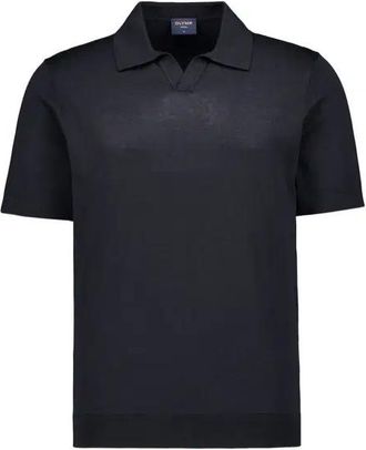 Olymp Herren Polo-Shirt schwarz