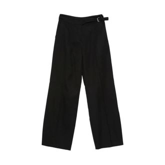 Sportmax Damen, Hosen, Schwarzk, SGr&ouml;&szlig;e