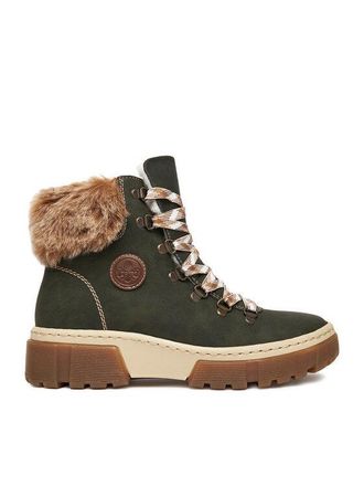 Rieker Schn&uuml;rschuhe CEO-X8647-54 Dunkelgr&uuml;n