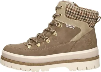Rieker Bottes &agrave; lacets hautes - Femme - Chaussures - Beige - Taille: 39 EU
