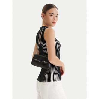 Guess Handtasche Guess Melinda Mini HWKL99 33780 Schwarz