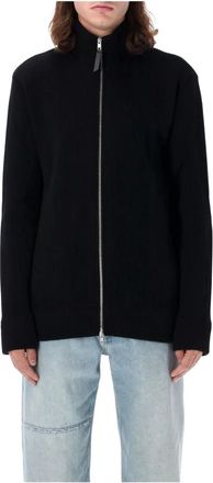 Maison Margiela Gilet zamek dzianinowy - Homme - Sweatshirts et sweats &agrave; capuche - Noir - Taille: M