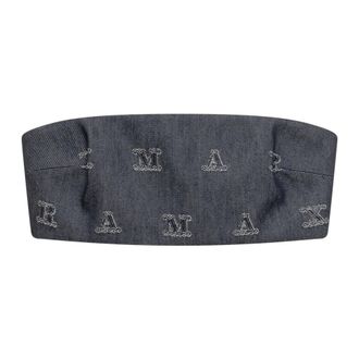 Max Mara Femme, Tops, Bleu, Taille: 38 FR Hauts sans manches
