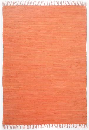 THEKO Happy Cotton Teppich 100% Baumwolle 450_Terra Rechteckig 70x140 cm, Terrakotta