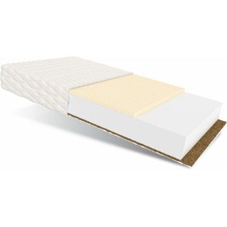 FDM Matratze pikolo 160x200 H2/H4 13 cm Kokos Latex Polyurethanschaum Klimafaser Kindermatratze