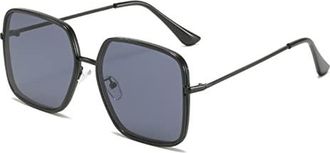 Generic Lunettes de soleil en métal pour hommes et femmes lunettes de soleil de rue lunettes de soleil dextérieur ombrage plage vacances lunettes de soleil (c