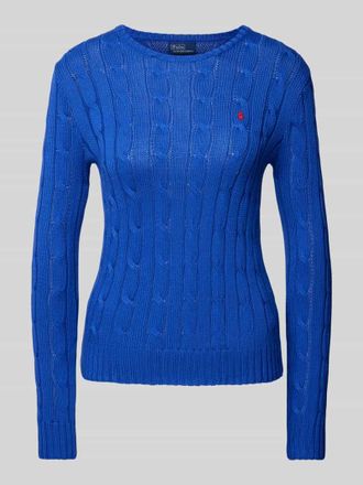 Polo Ralph Lauren Strickpullover mit Logo-Stitching Modell JULIANNA
