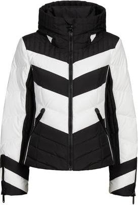 Goldbergh Steppjacke mit hohem Kragen in Schwarz