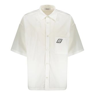 AMBUSH Baumwollhemd mit Fronttasche - - Shirts - Herren - Wei&szlig; - XS
