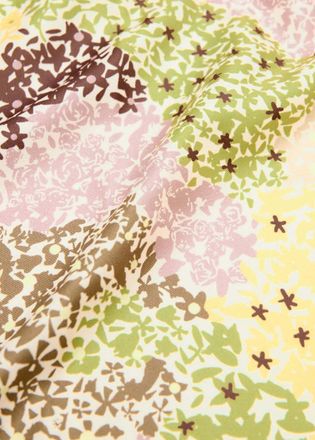 Mango Halstuch mit Blumenmuster granatrot - Damen - Einheitsgr&ouml;&szlig;e - MANGO