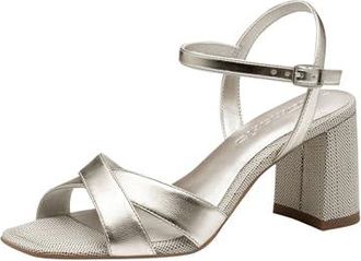 Tamaris Sandales &agrave; Talons pour Femme 1-28320-44 - Platine - 37 EU, Platine, 37 EU