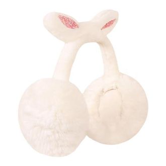 Generic Cache-oreilles pliables et chauds - Cache-oreilles pliables en peluche pour femme | Doux et coupe-vent - Adorable cache-oreilles en peluche pour le sk