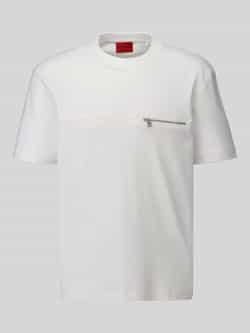 HUGO BOSS Regular Fit T-Shirt aus reiner Baumwolle Modell Derenn