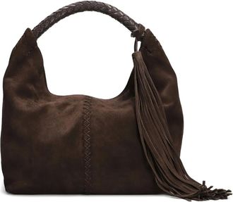 Siedres mini sac à main Galia à anse tressée - Marron