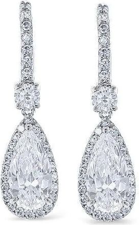 Fantasia boucles doreilles pendantes en laiton - Argent