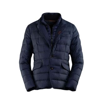 Moorer Homme, Vestes, Bleu, Taille: 4XL Nomos-Ff