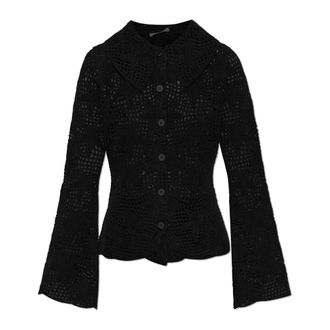 By Malene Birger Gwenevere Cardigan - - Knitwear - Damen - Schwarzk - S