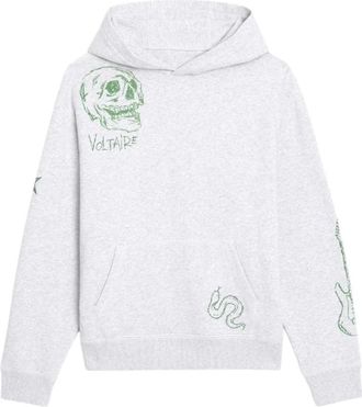 Zadig&Voltaire Homme, Sweatshirts et sweats &agrave; capuche, Gris, Taille: S Sacha SweaT-shirt