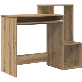 vidaXL Vidaxl - Bureau Chêne artisanal 106 x 40 x 88.5 cm Bois dingénierie