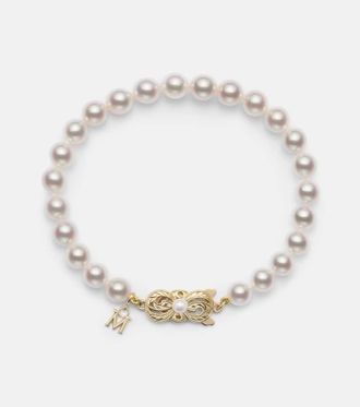 Mikimoto Bracelet Akoya en or 18 ct et perles