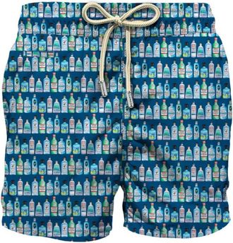 MC2 Saint Barth Homme, Maillots de bain, Bleu, Taille: M Gustavia Swim Shorts