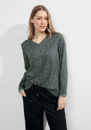 Cecil Langarmbluse aus softer Viskose