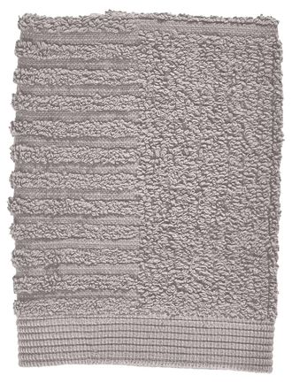 Zone Denmark Classic Waschlappen/kleines Handtuch, 100% Baumwolle, 30 x 30 cm, Gull Grey (Grau)