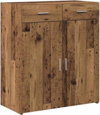 vidaXL Badschrank Altholz 80 x 42,5 x 93,5 cm Holzwerkstoff Vidaxl