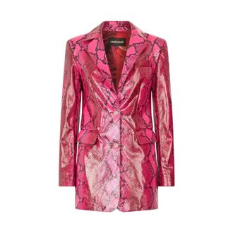 Roberto Cavalli Damen, Jacken, Rot, MGr&ouml;&szlig;e