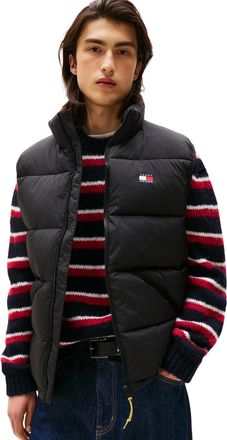 Tommy Jeans Herren Tjm Vail Puffer Vest Dm0dm22069 Weste, Black (Black), M EU