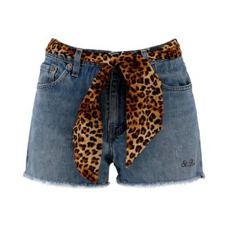 MC2 Saint Barth Femme, Shorts, Bleu, Taille: 36/38 FR Arizona Deni Short