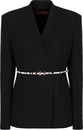 Max Mara Damen, Jacken, Schwarzk, XLGr&ouml;&szlig;e