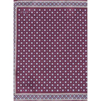 Eton Carr&eacute; de soie &agrave; motif