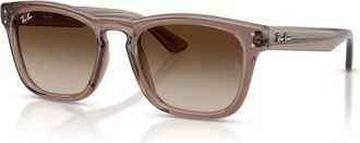 Ray-Ban Lunettes de soleil carr&eacute;es - unisex - Accessoires - Brun - Taille: 52 MM