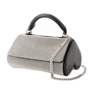 Kara Crush Shoulder Bag - White