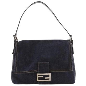 Fendi Pre-owned Vintage Schultertasche - - Pre-owned - Damen - Blau - ONE SIZE