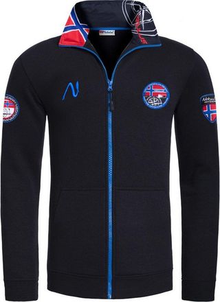 Nebulus Sweatjacke FORMER, P4121 - Herren, schwarz, 3XL