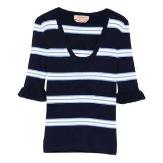 Twinset Damen, Strickwaren, Mehrfarbig, LGr&ouml;&szlig;e